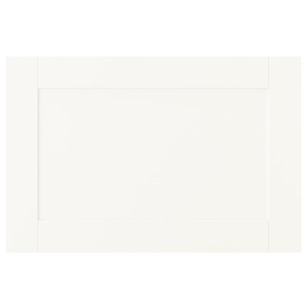 SANNIDAL サンニダール 扉, ホワイト,フレームの高さ: 40.0 cmフレームの幅: 60.0 cm厚さ: 1.6 cmPLATSA/プラッツァ 収納コンビネーションは扉や引き戸を付けて完成させましょう。統一感のあるルックスになり...