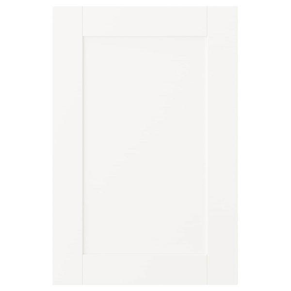 SANNIDAL サンニダール 扉, ホワイト,フレームの高さ: 60.0 cmフレームの幅: 40.0 cm厚さ: 1.6 cmPLATSA/プラッツァ 収納コンビネーションは扉や引き戸を付けて完成させましょう。統一感のあるルックスになり...