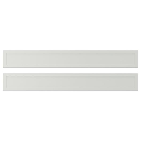 ASPUDDEN/アスプウッデン 扉＆引き出し前部のエレガントな細い枠がミニマルスタイルの魅力を強調し、控えめなアクセントのある流行に左右されない見た目をつくり出します。 このライトグレーの仕上げは、落ち着きのある心地よい雰囲気をキッチンに...