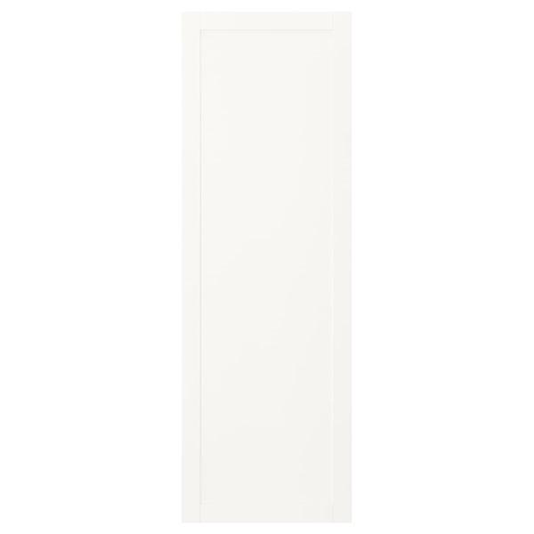 SANNIDAL サンニダール 扉, ホワイト,フレームの高さ: 180.0 cmフレームの幅: 60.0 cm厚さ: 1.6 cmPLATSA/プラッツァ 収納コンビネーションは扉や引き戸を付けて完成させましょう。統一感のあるルックスにな...