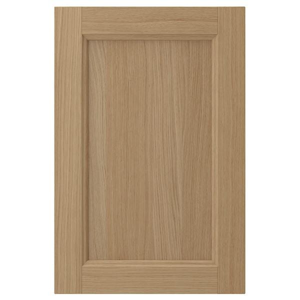 VEDHAMN ヴェードハムン 扉, オーク,幅: 39.7 cmフレームの高さ: 60.0 cmフレームの幅: 40.0 cm高さ: 59.7 cm厚さ: 2.0 cm自然な温かみのある木製のVEDHAMN/ヴェードハムン キッチンキャビ...