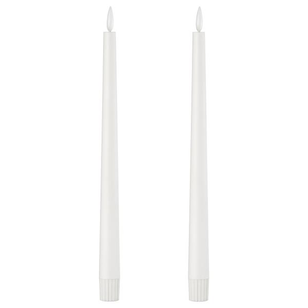 この電池式LEDキャンドル2本セットを使えば、簡単に家のあらゆる場所に心地よい雰囲気をつくり出せます。本棚や窓台にも置けます。 手動で点灯、消灯することもできれば、6時間タイマーを設定することもできます。