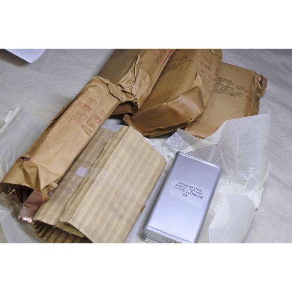 Cornell Dubilier製オイルコンデンサー　未使用保管品　6UF/600V　金額は1個分。
