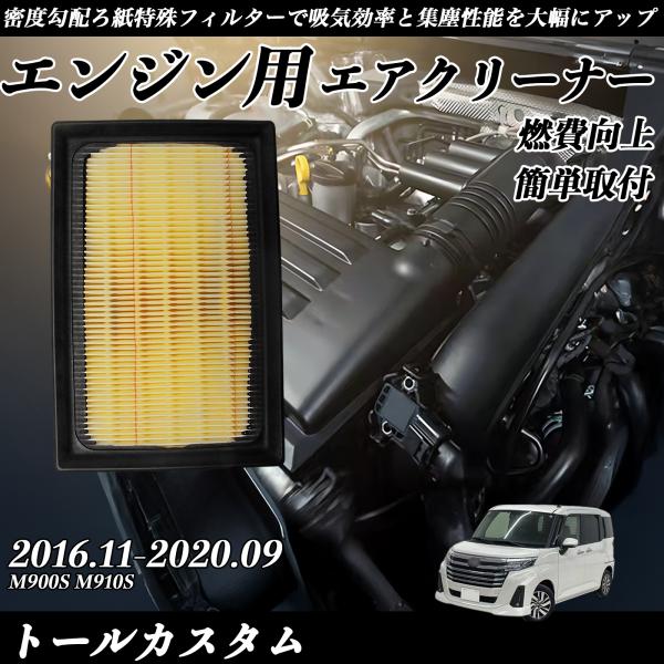 【適合車種】トールカスタム M900S M910S 2016.11-2020.09 純正互換品番  17801-21060【セット内容】【エンジン型式】1KR-FE【フィルタータイプ】　特殊ペーパー(LMD)【適合品名】DT-159B【対応...