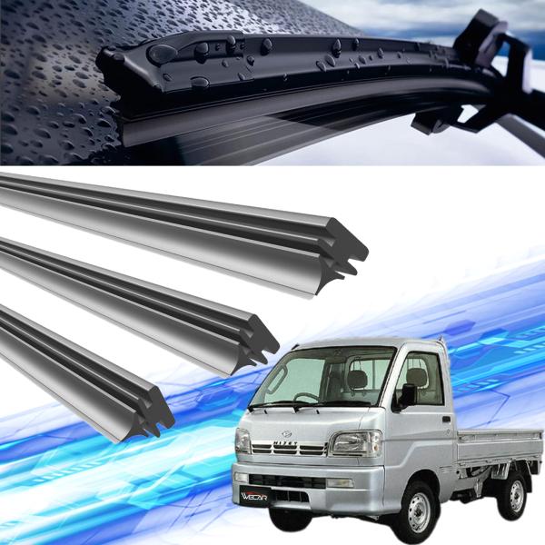 【適合車種】ハイゼットトラック【対応型式】S200P S210P S201P S211P【対応年式】H11.1~H26.8(1999.1~2014.8)【追加情報】【注意事項】※当製品は互換品の専用ワイパーゴムで、大手ワイパーメーカーも採用...