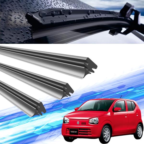 【適合車種】アルト【対応型式】HA36S HA36V【対応年式】H26.12~(2014.12~)【追加情報】【注意事項】※当製品は互換品の専用ワイパーゴムで、大手ワイパーメーカーも採用するグラファイト配合商品です。※替えゴムのみの販売とな...