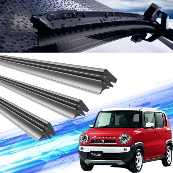 【適合車種】ハスラー【対応型式】MR31S MR41S MR52S MR92S【対応年式】H27.12~(2015.12~)【追加情報】【注意事項】※当製品は互換品の専用ワイパーゴムで、大手ワイパーメーカーも採用するグラファイト配合商品です...