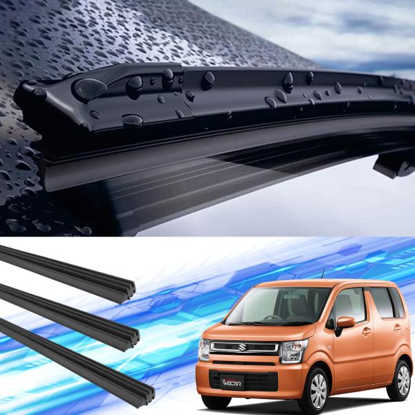 【適合車種】 スズキワゴンR・ワゴンＲスティングレー専用　 3本セットです。対応年式　H29.2〜R4.7（2017.2〜2022.7）対応年式　R4.8〜（2022.8〜）対応型式　MH35S MH55S MH85S MH95S【注意事項...