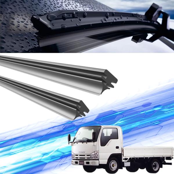 【適合車種】エルフ【対応型式】NHR NHS NJR NUS NKR NKS NLR NLS NMR NMS【対応年式】H5.7~19.1(H5.7~19.1)【追加情報】【注意事項】※当製品は互換品の専用ワイパーゴムで、大手ワイパーメーカ...