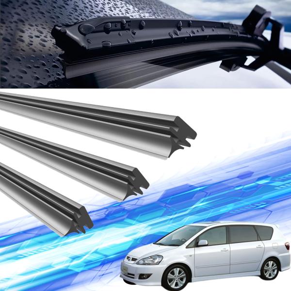 【適合車種】イプサム【対応型式】ACM21W ACM26W【対応年式】H13.5~H21.12(2001.5~2009.12)※車種 型番 年式 統一しない場合は使用できません【注意事項】※当製品は互換品の専用ワイパーゴムで、大手ワイパーメ...