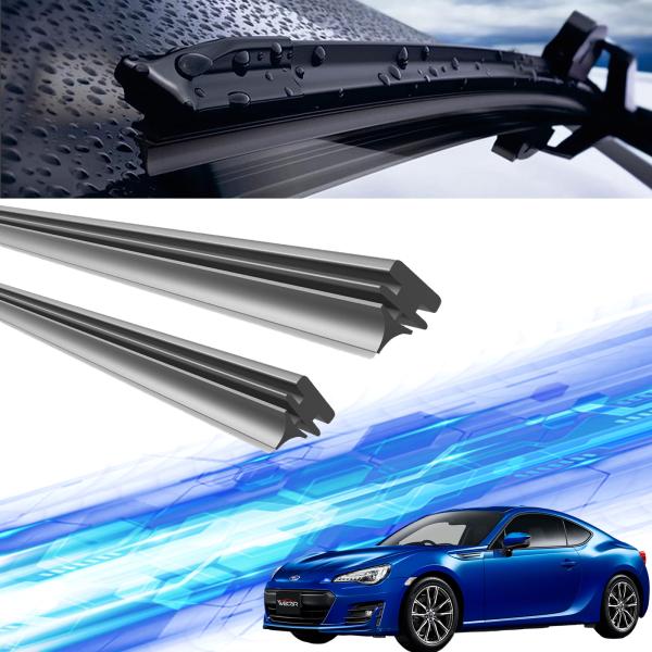【適合車種】トヨタ 86 SUBARU BRZ 【対応型式】ZN6 ZN8【対応年式】H24.4~(2012.4~)※車種 型番 年式 統一しない場合は使用できません【注意事項】※当製品は互換品の専用ワイパーゴムで、大手ワイパーメーカーも採...