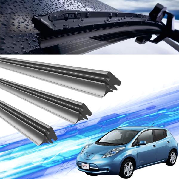 【適合車種】リーフ【対応年式】H22.12~H29.9(2010.12~2017.9)【対応年式】H22.12~H29.9(2010.12~2017.9)【注意事項】※当製品は互換品の専用ワイパーゴムで、大手ワイパーメーカーも採用するグラフ...