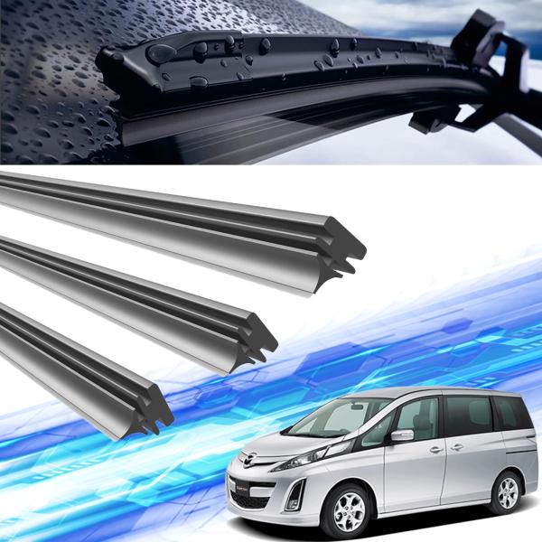 【適合車種】ビアンテ【対応型式】CC3FW CCEAW CCEFW CCFFW【対応年式】H20.7~H30(2007.7~2018)【注意事項】※当製品は互換品の専用ワイパーゴムで、大手ワイパーメーカーも採用するグラファイト配合商品です。...