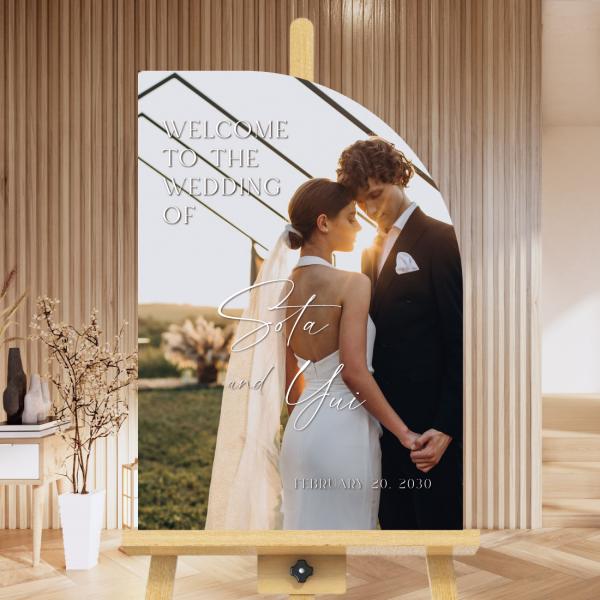 お気に入り写真をウェルカムボードに！Ａ４、Ａ３、Ａ２、Ａ１サイズのパネル印刷、アクリルプリントにも対応印刷は専門業者様に依頼するので綺麗な仕上がりです。━━━━◆お客様へのお願い◆━━━━━お写真はご注文後、ファイル転送サービス【https...