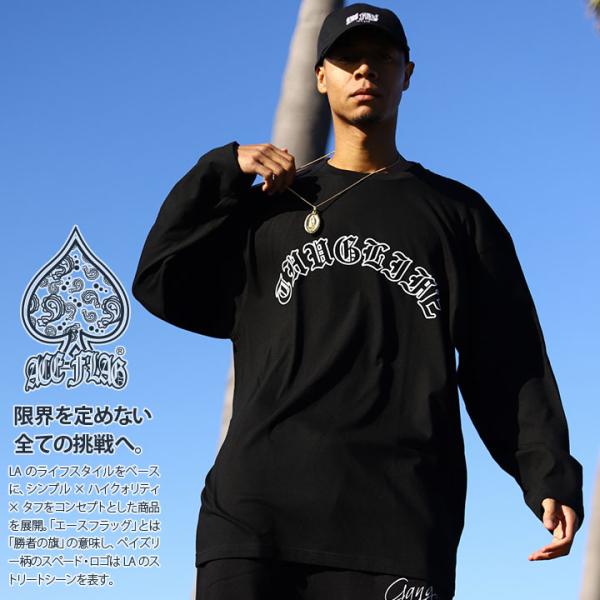 バイヤー推薦！2024年秋冬新作最新のHIPHOP &amp; ブラックカルチャーを発信している、ストリート系ブランドのACEFLAGからおしゃれなロンTが入荷！Thug Life Collectionウエッサイを代表する伝説的ラップ・アー...