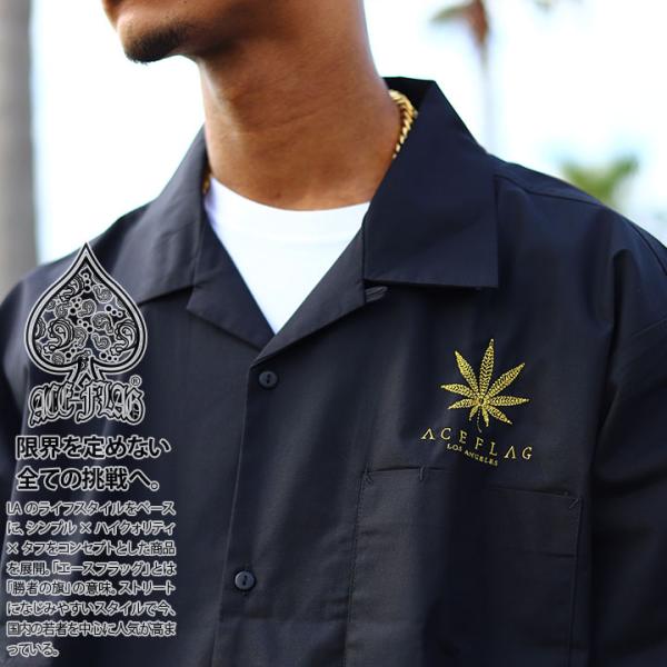 バイヤー推薦！新作コレクションアーティストやモデル、ファッショニスタが着用しているLA発ストリート系ブランド「ACEFLAG」からオシャレな半袖シャツが入荷！ツイル素材の開襟シャツに、「KUSHER'S/クッシャーズ」と題されたマリファナロ...