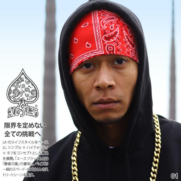 バイヤー推薦！2024年春夏新作最新のHIPHOPカルチャーを発信している、ストリート系ブランドのACEFLAGからおしゃれなヘアバンド が入荷！Bandana Hair Band優しい肌触りのストレッチ生地を採用した、ペイズリー柄のヘアバ...