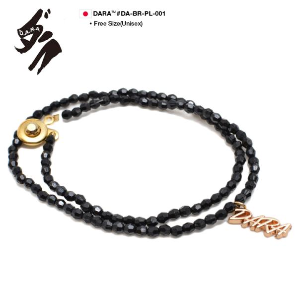 ≪DARA LONG BRACELET≫■品番：【DA-BR-PL-001】今までイベントでしか買えなかった限定アイテムが入荷。デザイン、プロデュースは「リカ様」こと川村りかさん。全ての工程がハンドメイドによる逸品。ブラックとゴールドを基調...