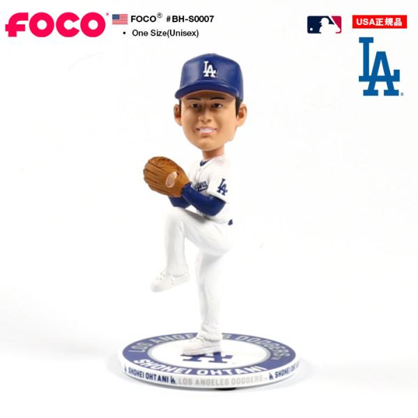 バイヤー推薦！大谷翔平公式アイテムメジャーリーグベースボール（MLB）の選手をモチーフにしたボブルヘッド人形を製造するメーカーのFOCO/フォコから、おしゃれな首振り人形が入荷！本商品は、バッター・投手の二刀流で活躍している大谷翔平選手や投...