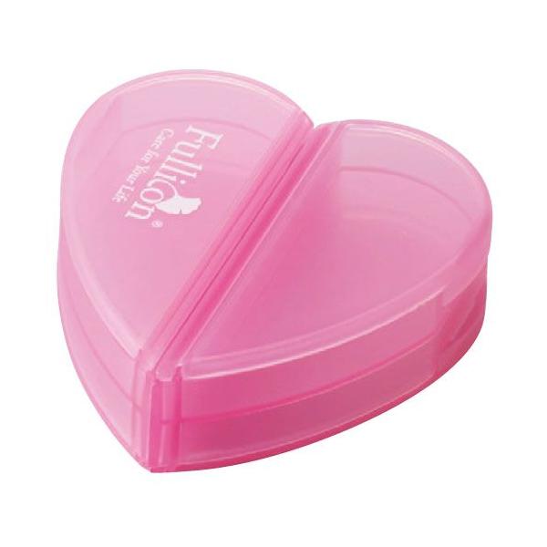 【特徴】●外出時や旅行の際に、薬や小物を持ち運べるケースです。●4つのスペースに区切られています。●ハートと楕円の両方の形を楽しめます。【仕様】●品番：SB003●規格：ハート●サイズ：W75×D75×H25mm●材質：ポリプロピレン広告文...