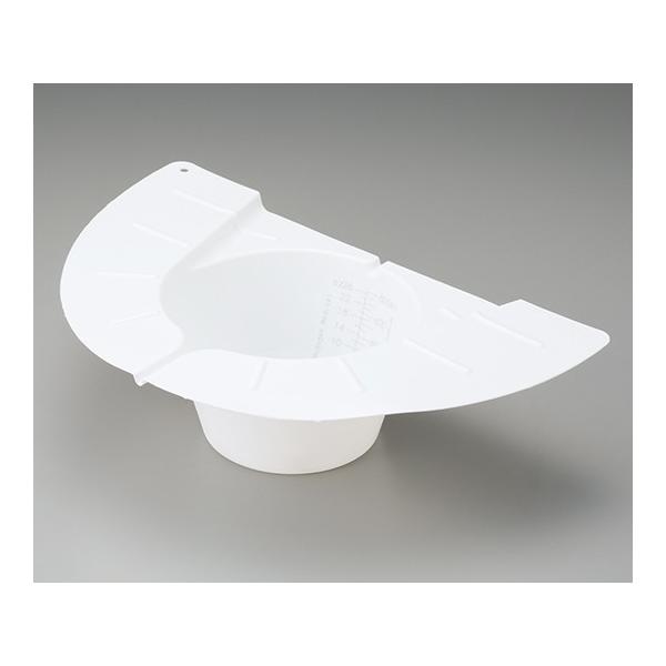 【特長】●便座と便器の間に挟んで楽に採尿ができます。●排便容器としてもご利用頂けます。【仕様】●材質：PP（ポリプロピレン）未滅菌●目盛：75〜800ml※目盛は目安です。正確に尿量を測定する時にはメスシリンダー等で測定して下さい。広告文責...