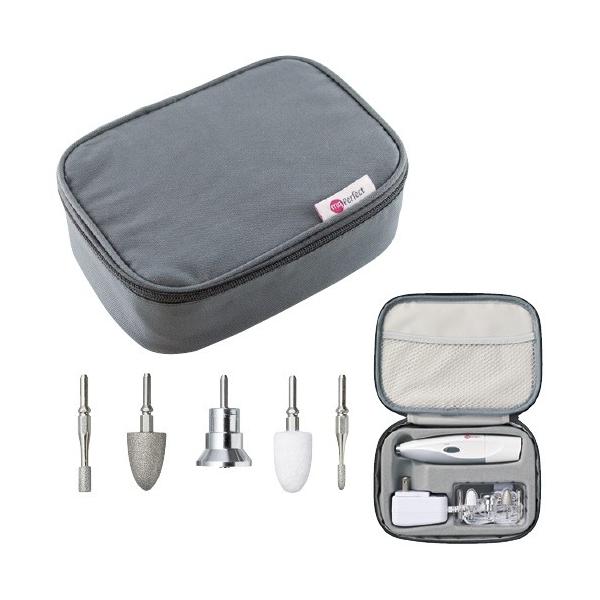 【特長】●ハイパワーなプロ仕様の手足ケアセット。●細部にわたって処理ができる5種類のアタッチメント付。●外出先での使用に便利なソフトポーチ入り。【セット内容】●構成品：本体、専用アタッチメント5種、ACアダプタ、変換ソケット  ポーチ【仕様...