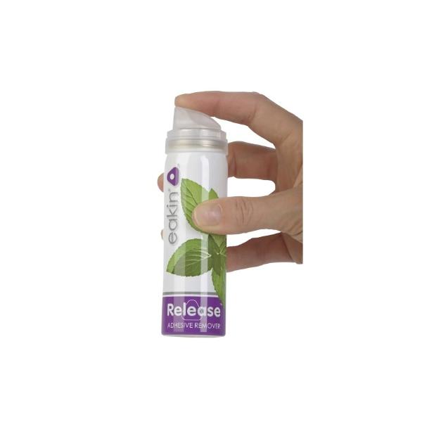 【特長】●ストーマ装具などを取り除く際に痛みを軽減する粘着剥離剤です。●爽やかなスペアミントの香り。●ノンアルコールタイプ。【仕様】●品番：839023●規格：スプレー●容量：50mL●危険物種別：第二類●入数：1本メーカー名：イーキンジャ...