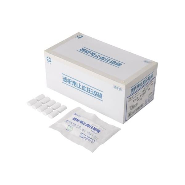 【特長】●楕円柱形状の止血圧迫綿です。●適度な硬さと血液吸収性があります。●EOG滅菌済。【サイズ(直径×長さ)】φ20×25mm【入数】1コ×25袋メーカー名：白十字株式会社広告文責：株式会社メディカルセンス（0166-36-8787)