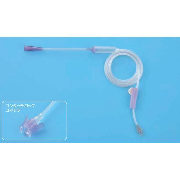 【特徴】●経腸栄養ボトルと接続し、栄養剤の投与に用います。 【仕様】●品番(商品コード)：GSZ-3D5SFHLOT-IS3(60-153)●チューブ内径×外径×長さ(mm)：2.7×3.8×1150●上部接続部形状：ワンタッチロックコネク...