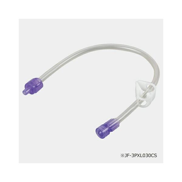 【特長】●栄養剤等が詰まりにくい、太径チューブ（チューブ径：4.7×6.5mm）を採用。●先端形状はペグロックバルーンボタン専用のストレートとＬ型のほか、ＩＳＯオスコネクタに接続可能なＩＳＯメスコネクタも規格化。【仕様】●品番：JF-3PX...