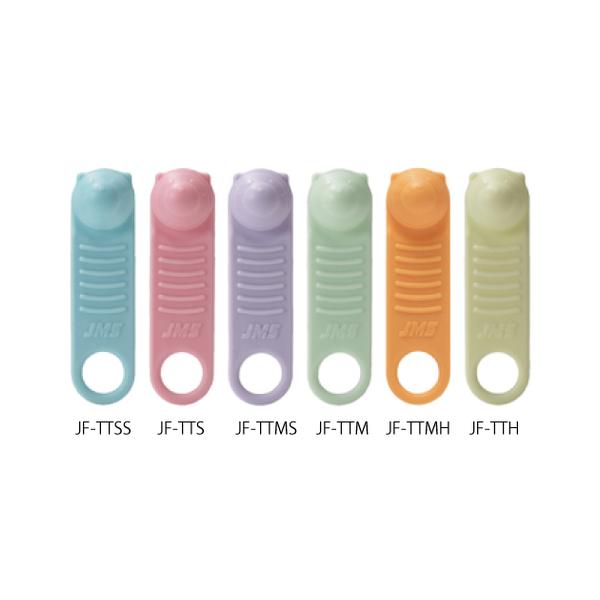 【特長】●舌の筋力を強化するために開発された自主訓練用トレーニング用具です。●トレーニング部の硬さが6種類あり、患者さんの状態にきめ細かく合わせて選択できます。