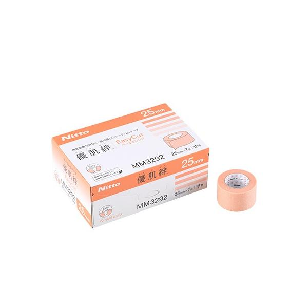 角質層を保護する皮膚に優しい不織布テープ！！優肌絆の粘着剤は柔らかいゲルタイプで、従来のテープにはなかったものです。皮膚の凸凹にぴったりとなじんで皮膚によく密着するため、粘着力は従来のままに、しかも剥がす時に角質層を剥離・損傷しません。何度...