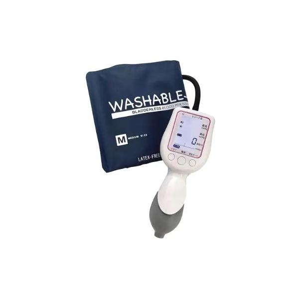 【特長】●手動加圧タイプで、片手でラクラク自動測定。●本体は消毒液での清拭可能になりました。清潔にご使用いただけます。●JIS規格対応の腕帯エアプラグ差込口になりました。●ノーマルモード(K音法/オシロメトリック法併用)、クイックモード(オ...