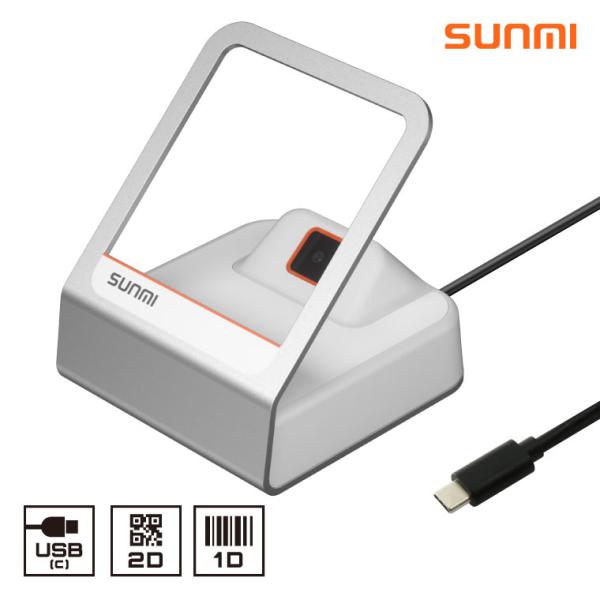 ○ USBケーブル（USB Type-C）接続モデルUSBポートに接続するとビープ音が鳴り、使用できるようになります。キーボードエミュレーションで認識するのでドライバ不要。特別な設定もなく、接続するだけですぐに使用できます。QRコードをスム...