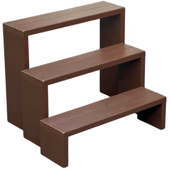 WelcomeWood 木製フラワースタンド WSF663（幅66cm・3段）。高さ18/36/54cmのスタンド各1台をセットにした「高さ違い3台セット」で、鉢に段差をつけて立体的に飾れます。奥行18cmのスリム設計で、玄関・ベランダ・室...