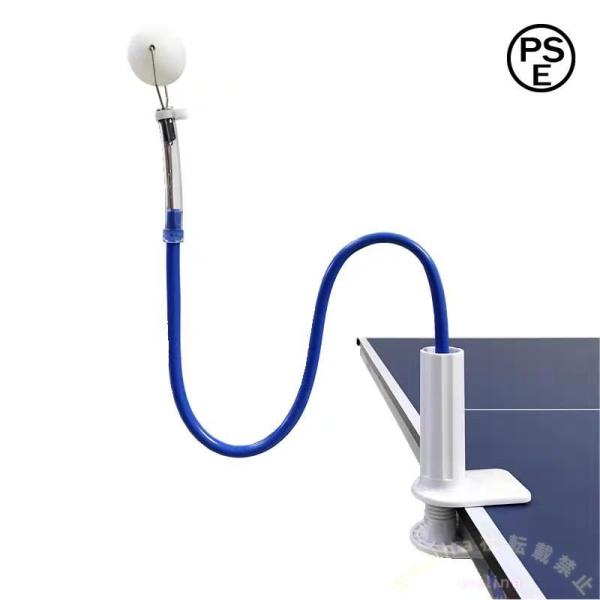 一人で練習できるため、自分のペースで納得のいくまで続けられます。ラケットに球が当たるとゴムチューブの弾力によって球が元の位置に戻るので、球拾いすることなく何度も素振りができます。予備の球が5個付属しているので、球の破損を気にすることなく思う...