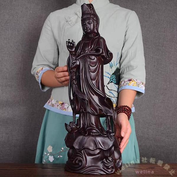 【商品詳細★状態：新品未使用★材質：黒檀木★サイズ：高さ30cm（素人採寸のため、サイズと色差が多少の誤差があるかもしれませんが、ご了承ください。）※天然木使用のため、それぞれ違った風合いを持ち 木目や色が様々です。 節や木目が濃く、汚れに...