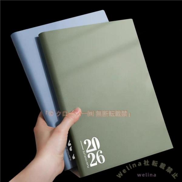 A6、A5サイズのスケジュールノートです。【サイズについて】タイプA　サイズ176*96ｍｍ　122pageタイプ2　サイズ210*148ｍｍ　384pageタイプ3　サイズ210*148ｍｍ　タイプ4　サイズ210*148ｍｍ　384pa...