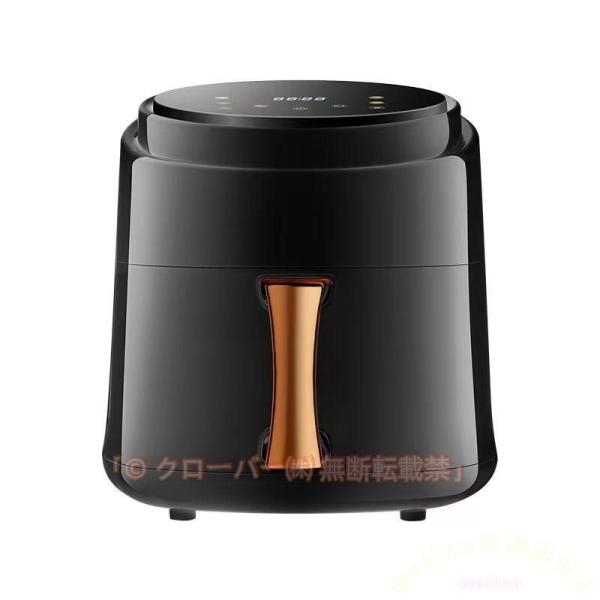 【1台6役】調理の幅が広がるエアフライヤーはフライヤー、オーブン、レンジ、トースター、フードドライヤー、解凍機など6種以上の家電機能を統合し、多様なニーズに応えます。【油分を約90%カット】食べ物に含まれる脂と水分を利用して調理するため、油...