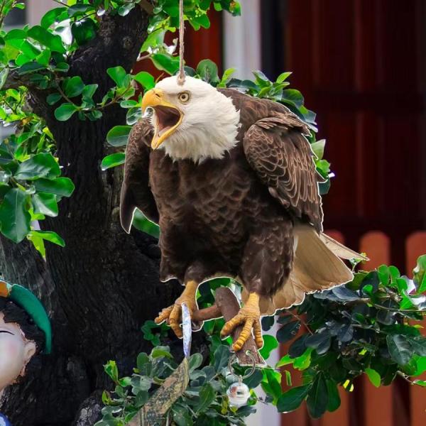【光の反射にて鳥よけ】鳩などの害鳥が強光が怖がる特徴を利用し、本製品は各角度で太陽光による反射、鳩などの害鳥を近寄らせません。同時に両面二色の設計で特定的な色が怖がる鳥をより付けません。【模様にて鳥よけ】鳩などの鳥たちが天敵のフクロウを怖が...