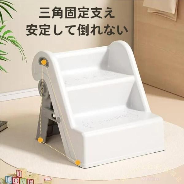 ■子ども用踏み台子供の手の届かない所に大活躍！自分ひとりで出来る喜びと成長♪■手洗い踏み台習慣を身につけるのに最適！軽いので洗面所に自分で運んで一人で手洗い♪■トイレ踏み台喜んでトイレトレーニング！踏み台があれば一人でもトイレに行ける♪■大...