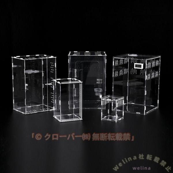 防水設計: 装飾用および水景用品用のグリッドを備えた背面、防水性、頑丈な職人技により、水が内部に漏れないようにします。磁気ドア：爬虫類テラリウムタンクは、掃除や交換のために簡単に開くことができる磁気ドアで設計されており、ペットが逃げるのを効...