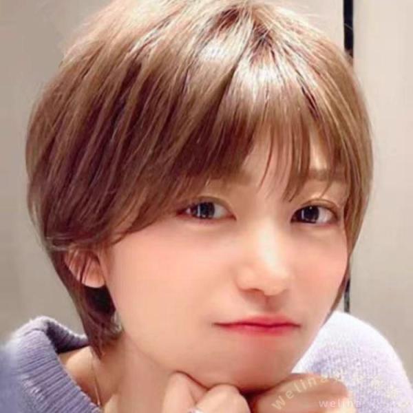 【商品内容】100%人毛ウィッグ、専用ネット（無料付き）【商品特徴】人毛感覚の自然な髪質、軽量、長時間被っても疲れないフルウィッグです。100%人毛を使用しますから、光沢、手触り、質感がリアルで自然に仕上げます。抗菌ネットを使用しますから通...