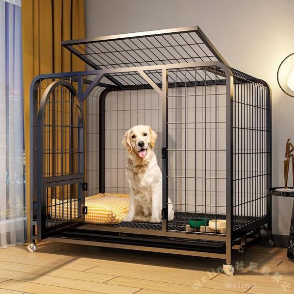 小型犬や中型犬，大型犬に最適なサイズのペットケージです！キャスター付きで移動も楽々♪お掃除も簡単♪丈夫なデザイン！大型商品は返品に対応しておりません。不足している部品は再できます。L 　 78*55*70CM　　犬15ＫＧ以内適応XL　 9...