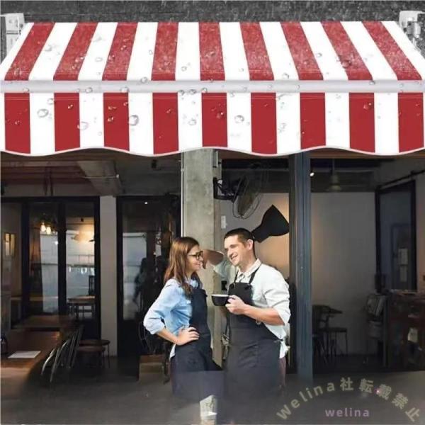 【高品質の素材】パティオの日よけフレームはスプレーペイントとアルミニウム合金でできており、耐久性があります。高品質の奥斯布シェードクロスである【リトラクタブルハンドクランク】オーニングテントクランクハンドルにより、オーニングやガーデンオーニ...