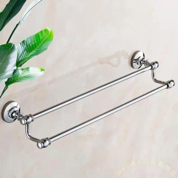 ? 耐久性のある構造：耐久性のあるクロームメッキの銅素材で作られており、このタオルラックを損傷することなく長期間使用できます。 それは防水性と防錆性の大きな積載量を持っています。 湿気の多い環境に非常に適しています。 ? 便利でスタイリッシ...