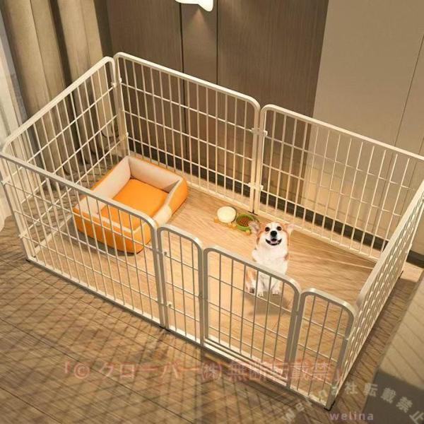 商品情報・商品名：ペットサークル・素材：PVC 、ステンレス鋼・カラー：ブラック/ホワイト・適用対象：猫/犬/小型犬/型犬大ご注意・このアイテムは返品・交換対象外商品です。ご了承くださいませ。・製品のサイズは手作業によるもので、必然的に誤差...