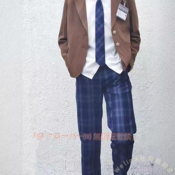 ロングパンツ 男子 メンズ 高校生 制服 ズボン チェック 2点セット スクール パンツ スクールパンツ ネクタイ 通学 学生 学生服 キッズ ジュニア 子供 服 男の子 入学式 卒業式 中学 中学生 高校 高校生 小学生 小学 制服ユニバ...