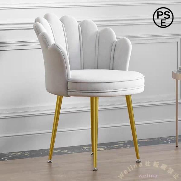 椅子 ドレッサーチェア 化粧椅子イス 鏡台用 寝室のフットレスト用 メイクアップスツール バニティチェア アクセントチェア リビングルーム用 多機能チェア スモ