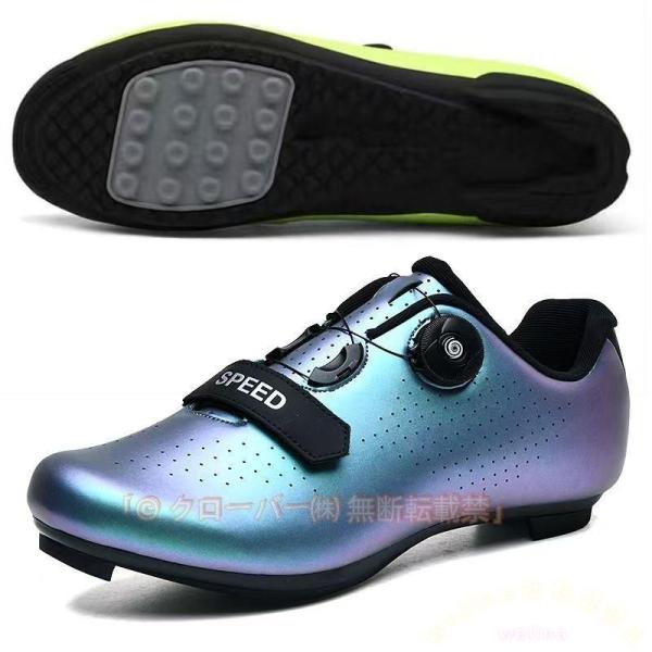 留め具の種類: バックル; 面ファスナービンディングシューズ：ソールは耐摩耗性のナイロンソールを使用し、特別なマウンテンロックとロードロックのデザインを備えている。アッパーには合成レザーとメッシュ素材を採用ため、優れたフィット感と通気性を提...